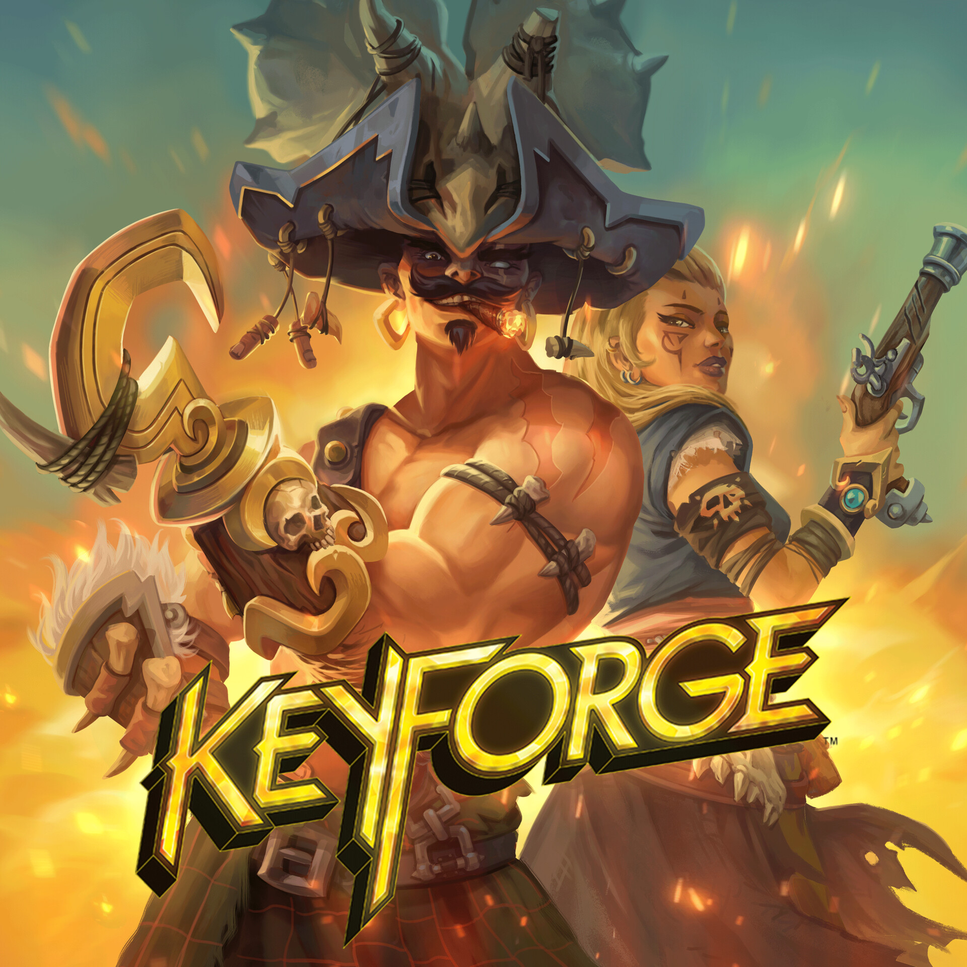 ArtStation - Against all flags // keyforge