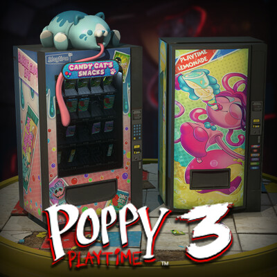 ArtStation - Poppy Playtime Chapter 3 - Prop Work