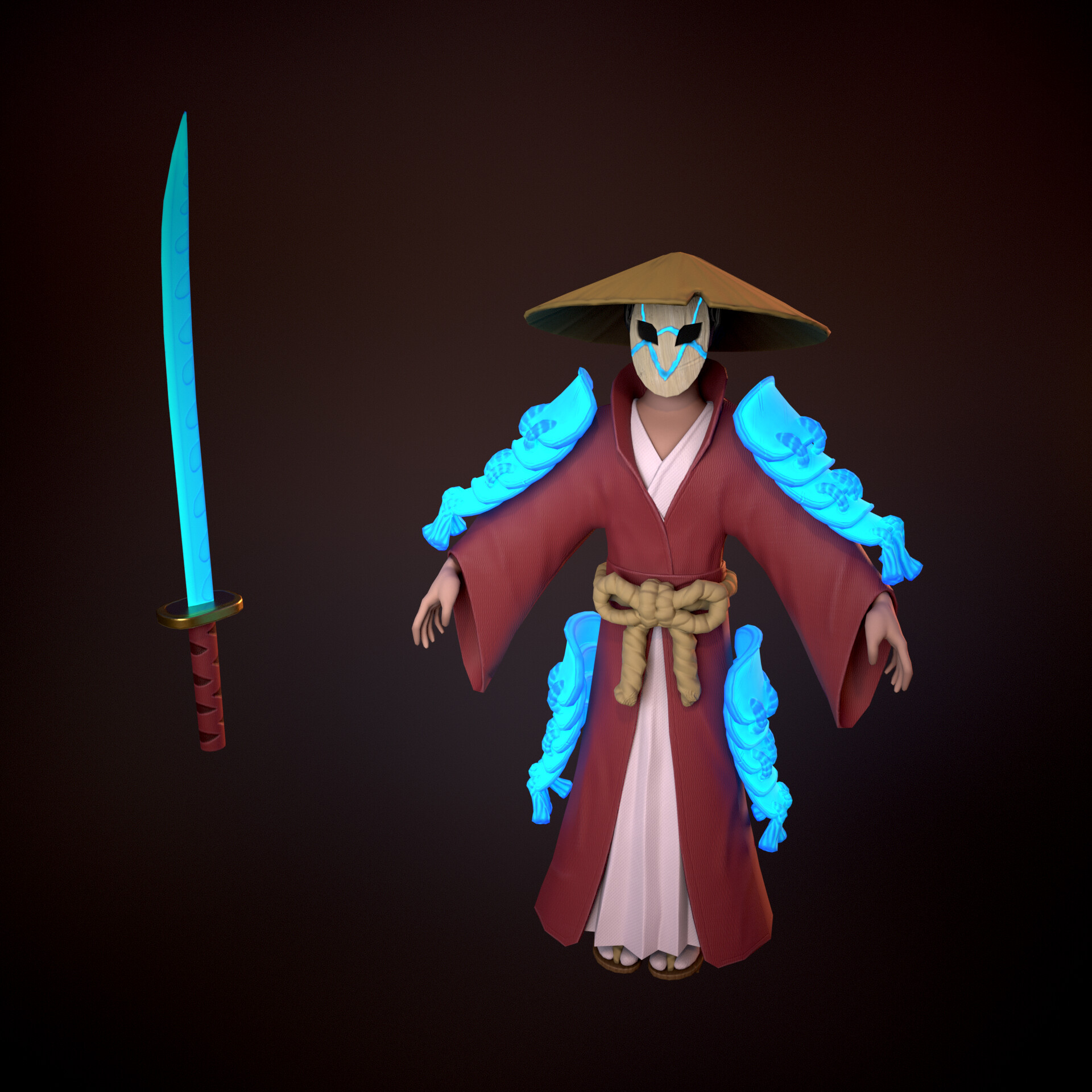 ArtStation - Magic Samurai