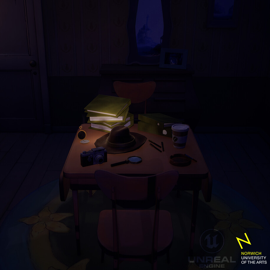 ArtStation - Late Night Detective