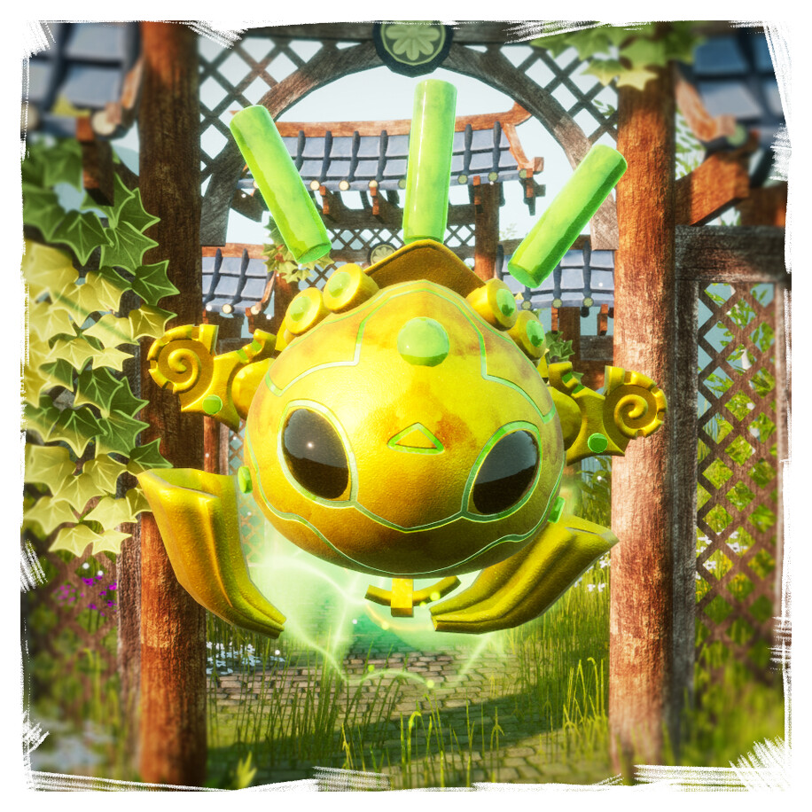 ArtStation - Jade Bot: GW2 Fan Work