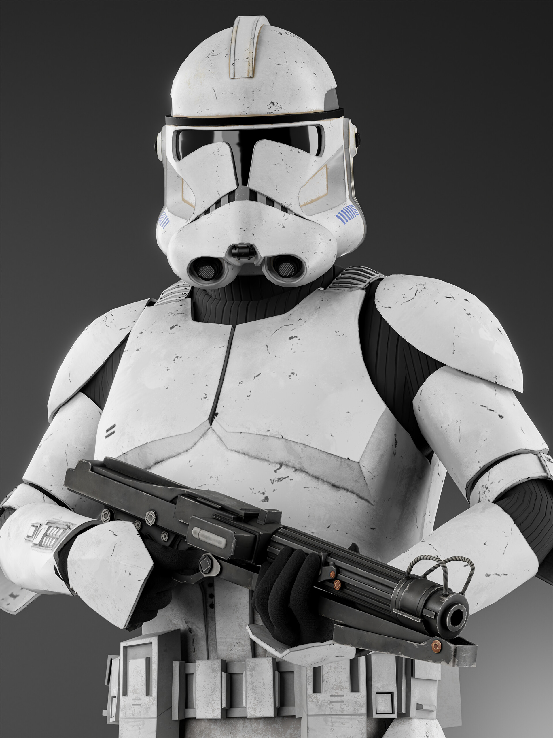 ArtStation - Battlefront 2 - Phase 2 Clone Trooper Retexture