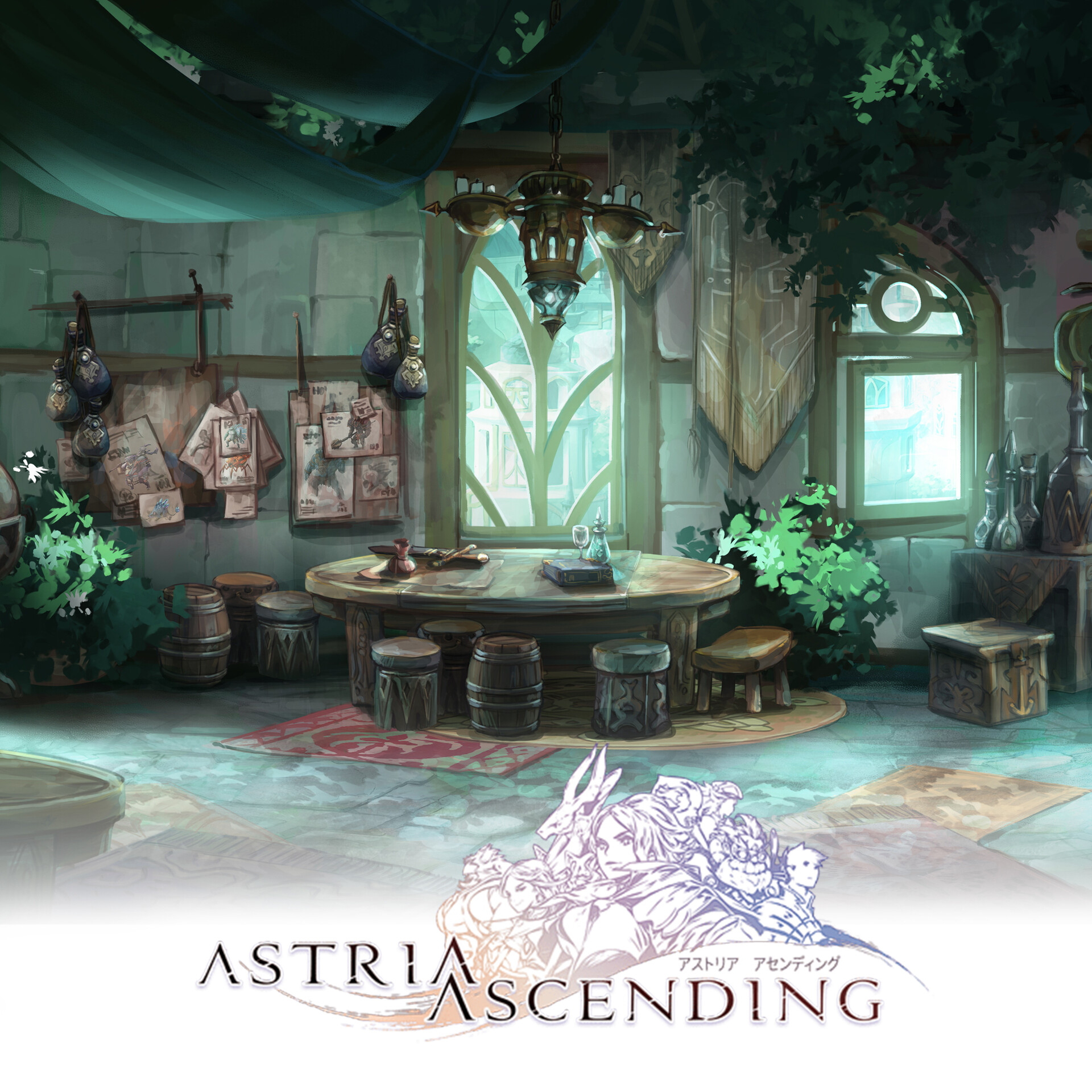 ArtStation - Astria Ascending Background Paintings