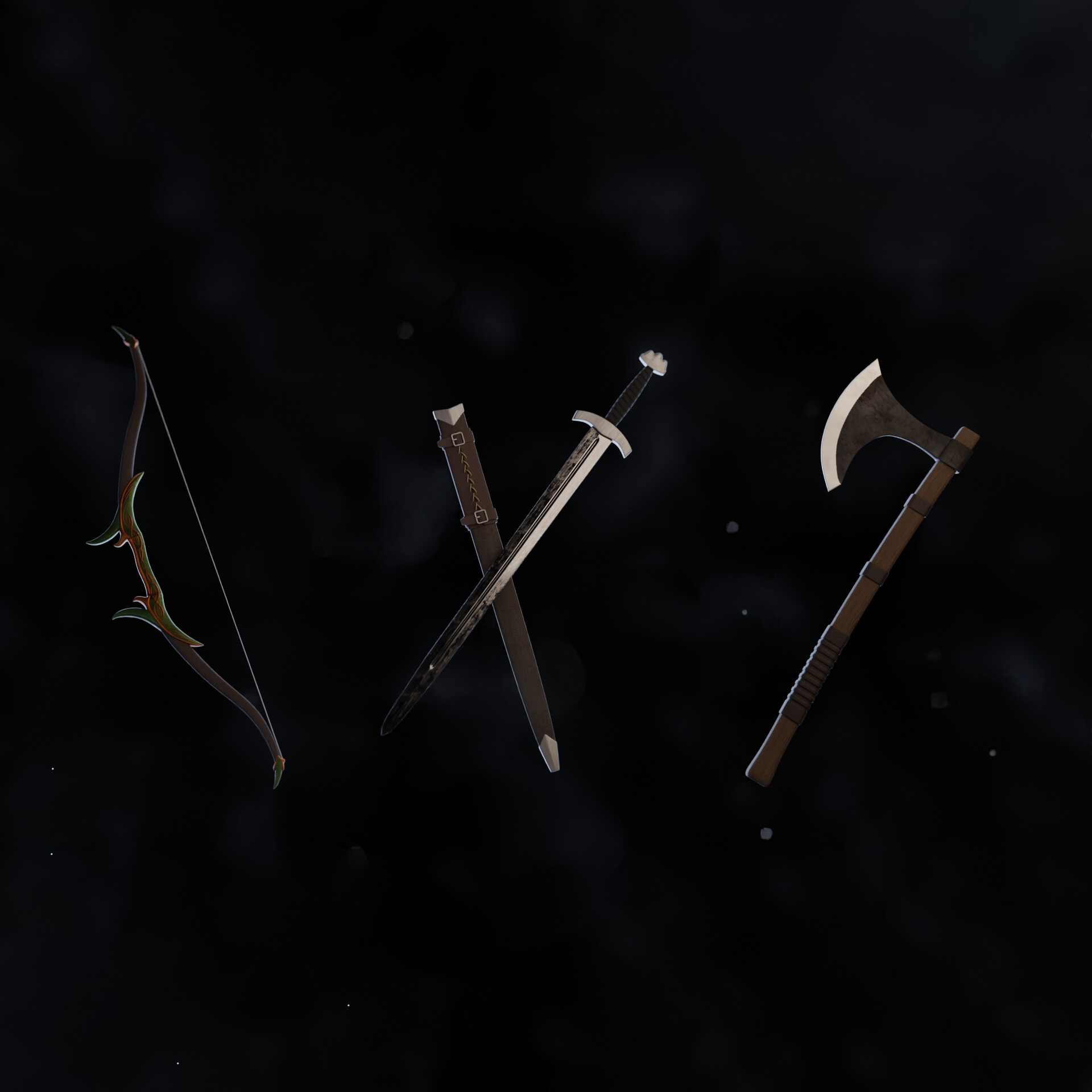 ArtStation - Weapon Collection