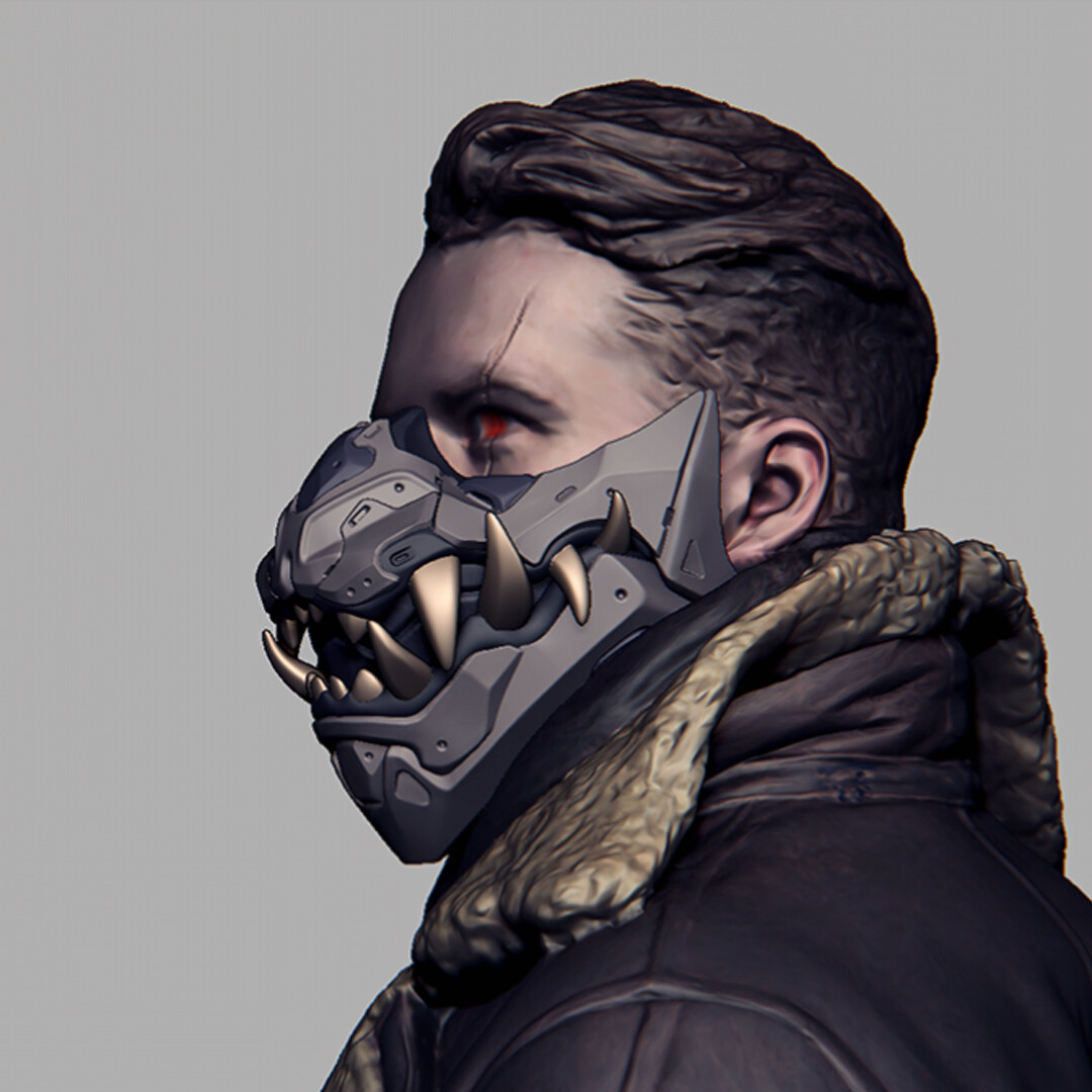 ArtStation - Lion Mask Design