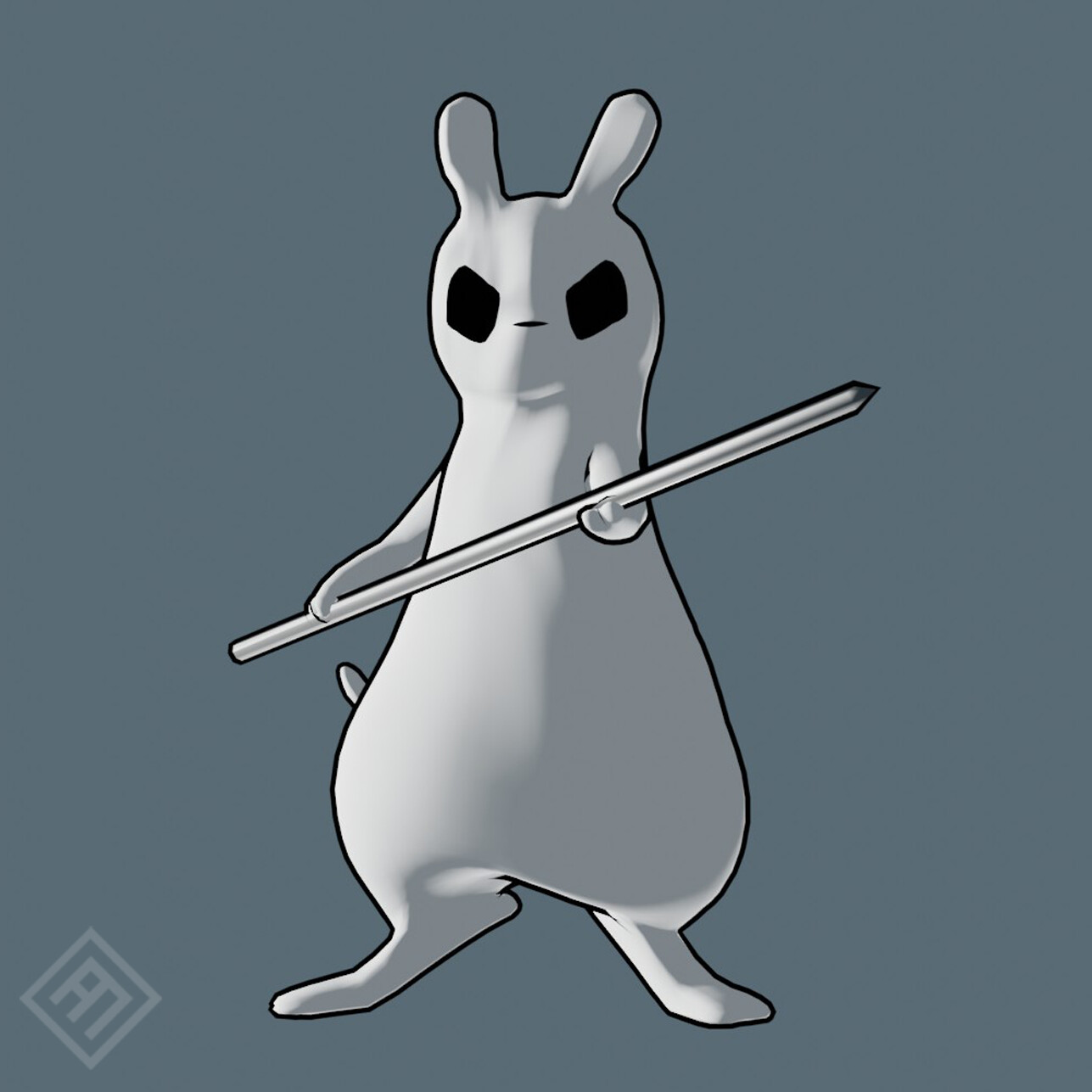 ArtStation - Rain World Slugcat 3D animation