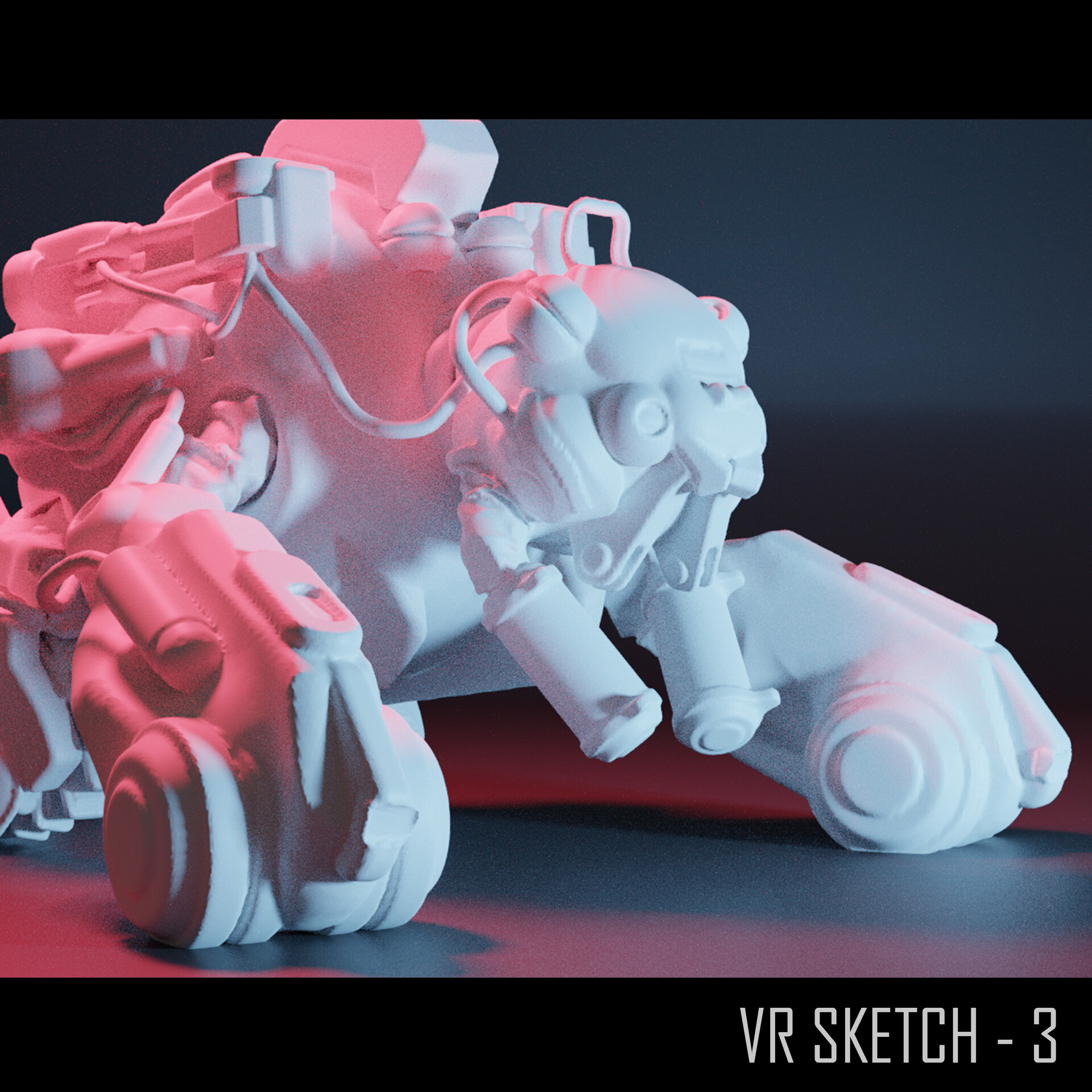 ArtStation - Mech - Adobe Medium VR Sketch