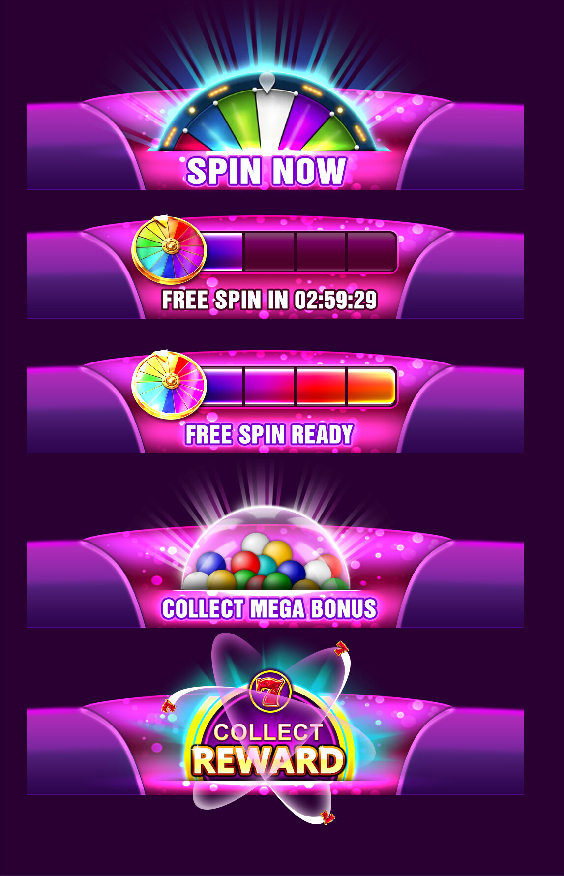 ArtStation - Slots UI - 2019