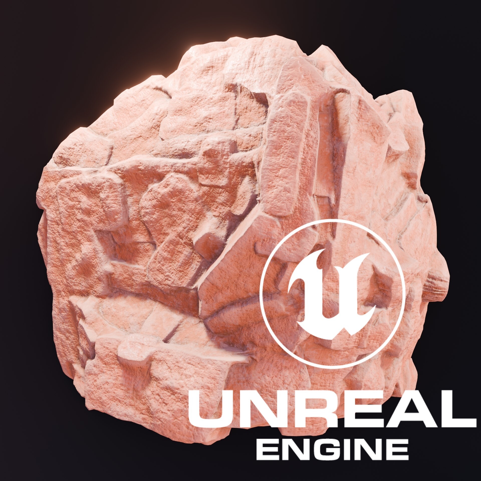 ArtStation - Huge rock