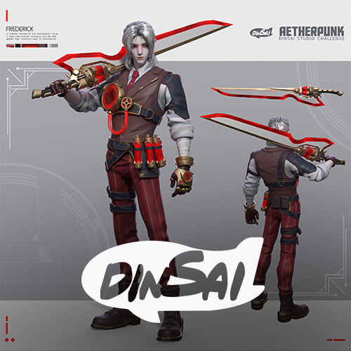 ArtStation - AETHERPUNK Project : Frederick