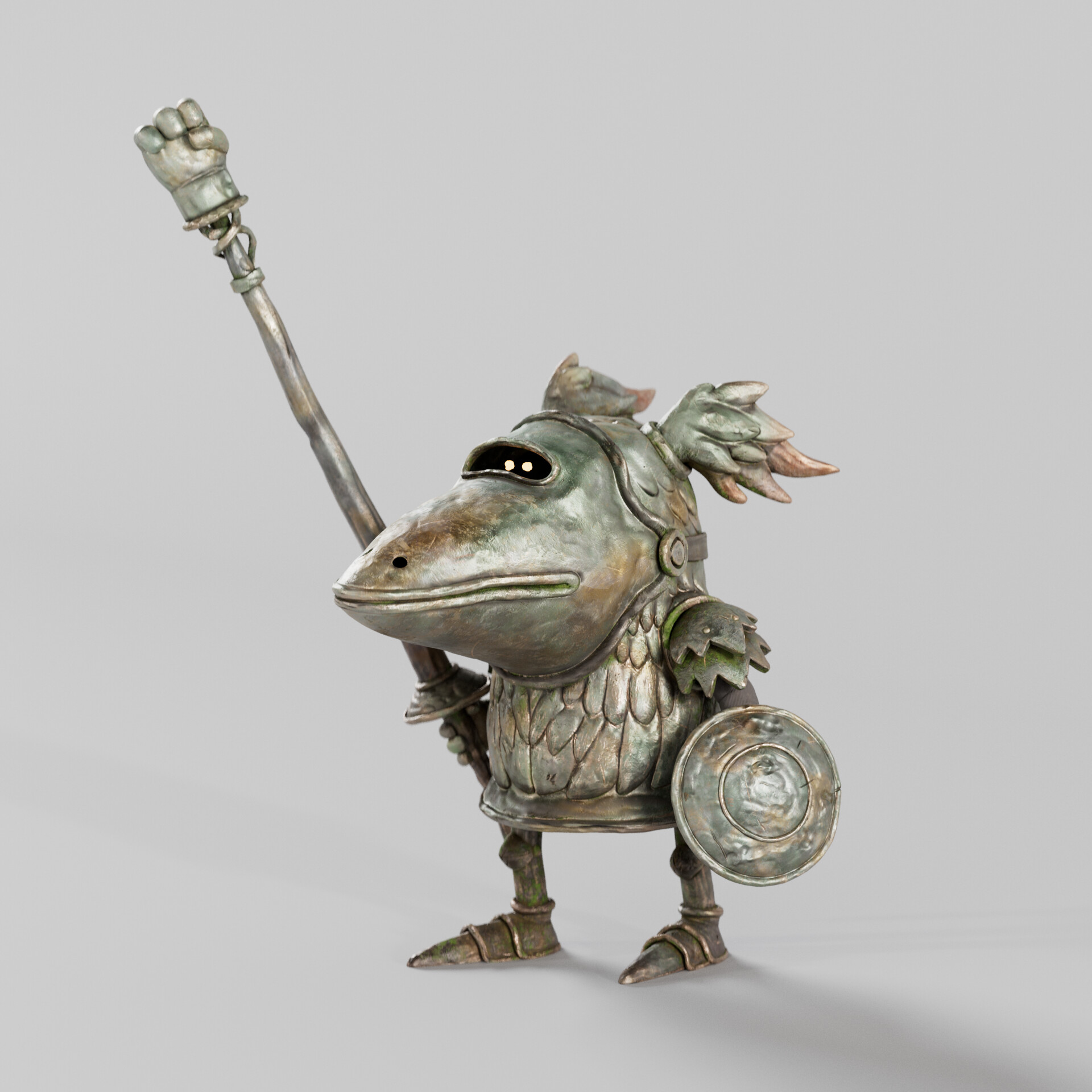 ArtStation - Bird Knight - CG character