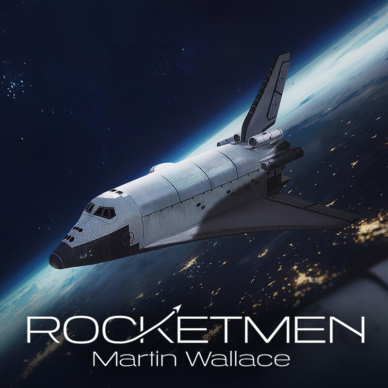 ArtStation - Rocketmen : Buran Space Shuttle Illustration