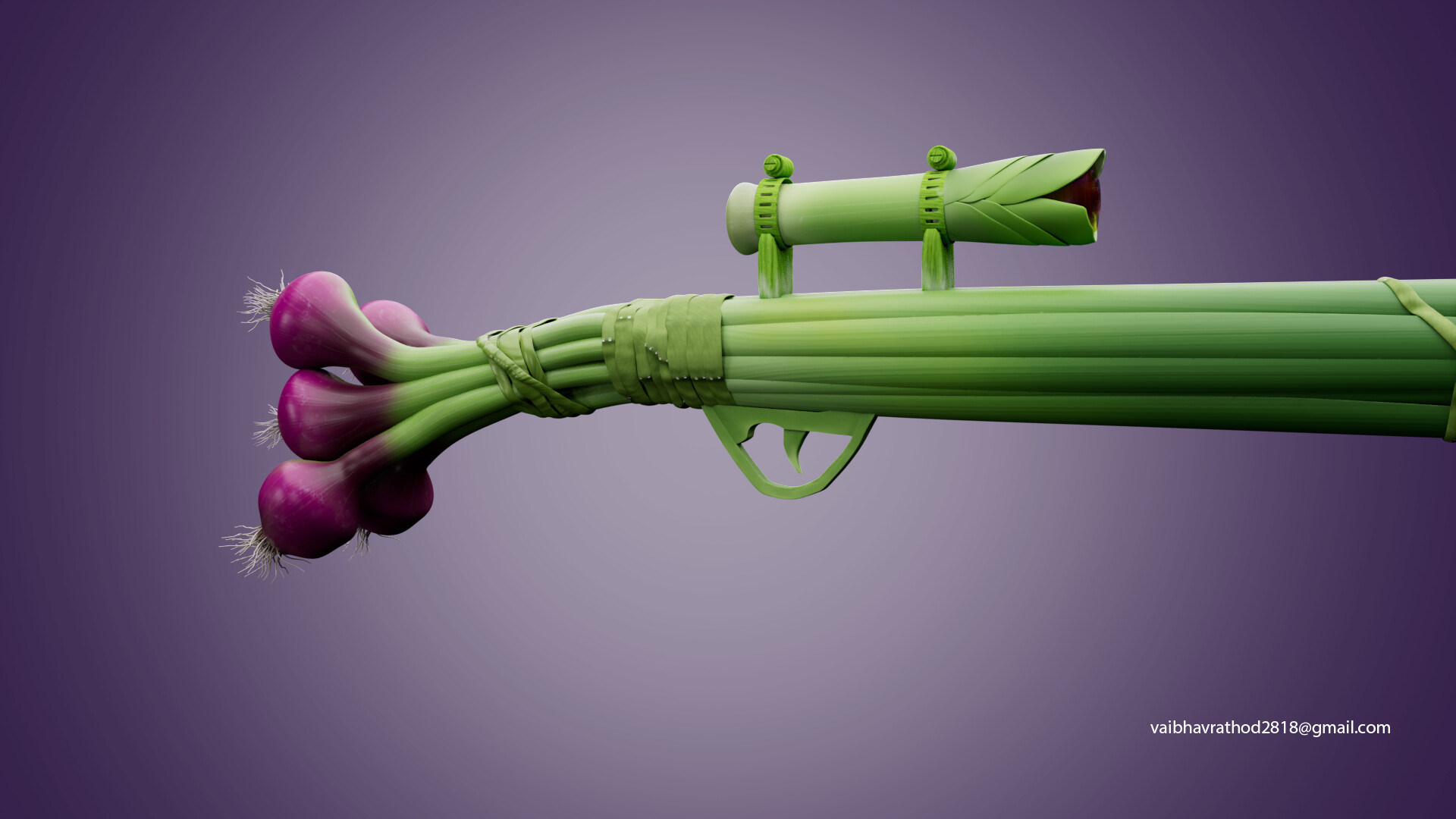 ArtStation - Vegetable Gun