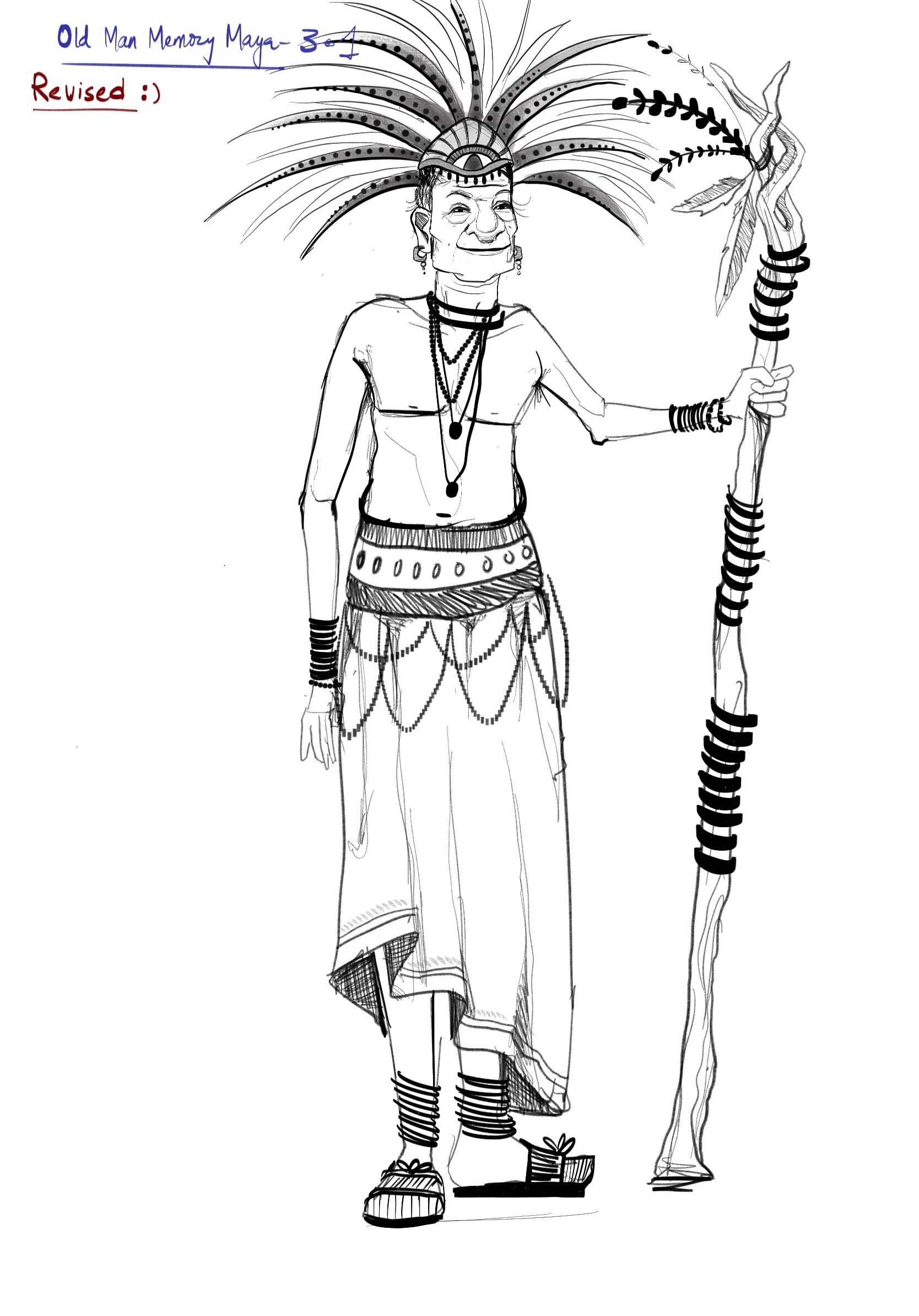 ArtStation - Man memory Maya