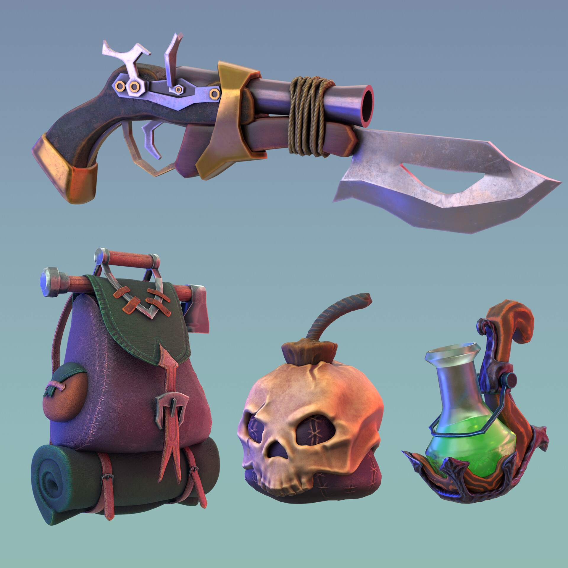 ArtStation - Rpg game stuff