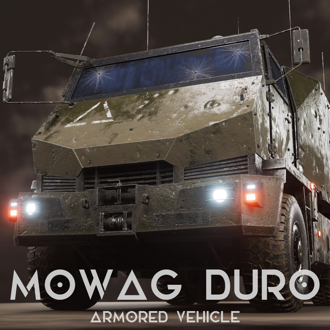 ArtStation - Mowag DURO 6x6
