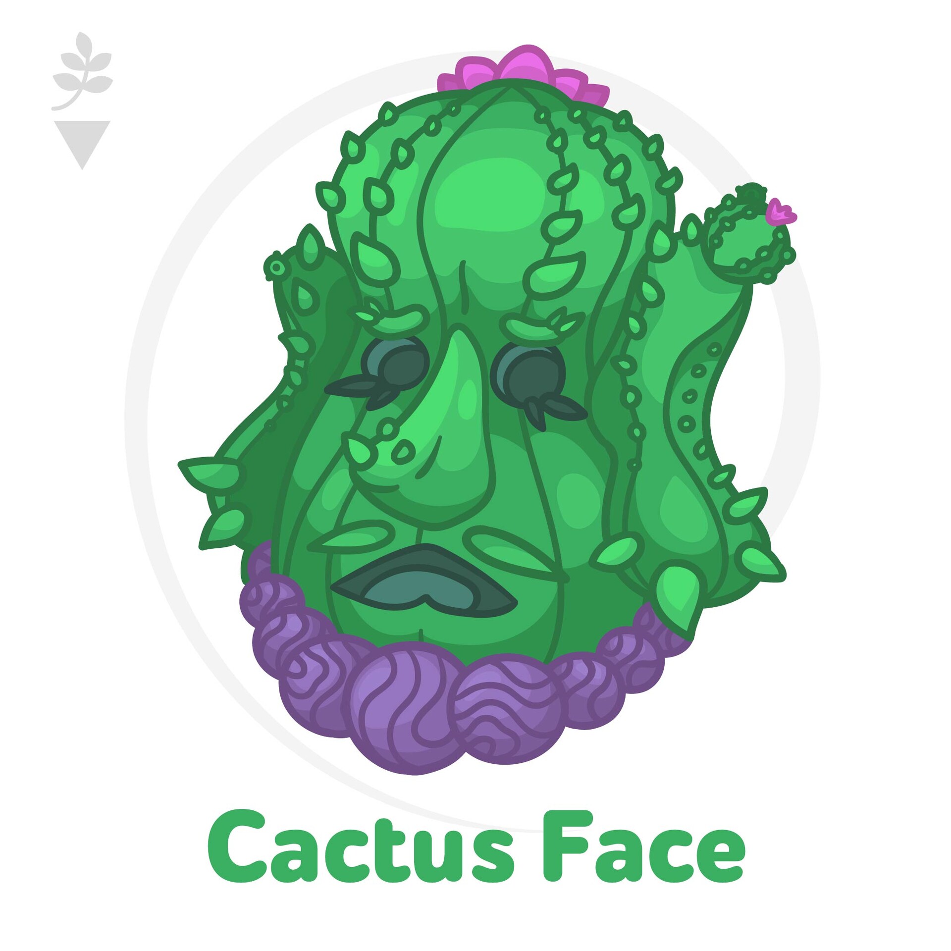 ArtStation - Cactus face