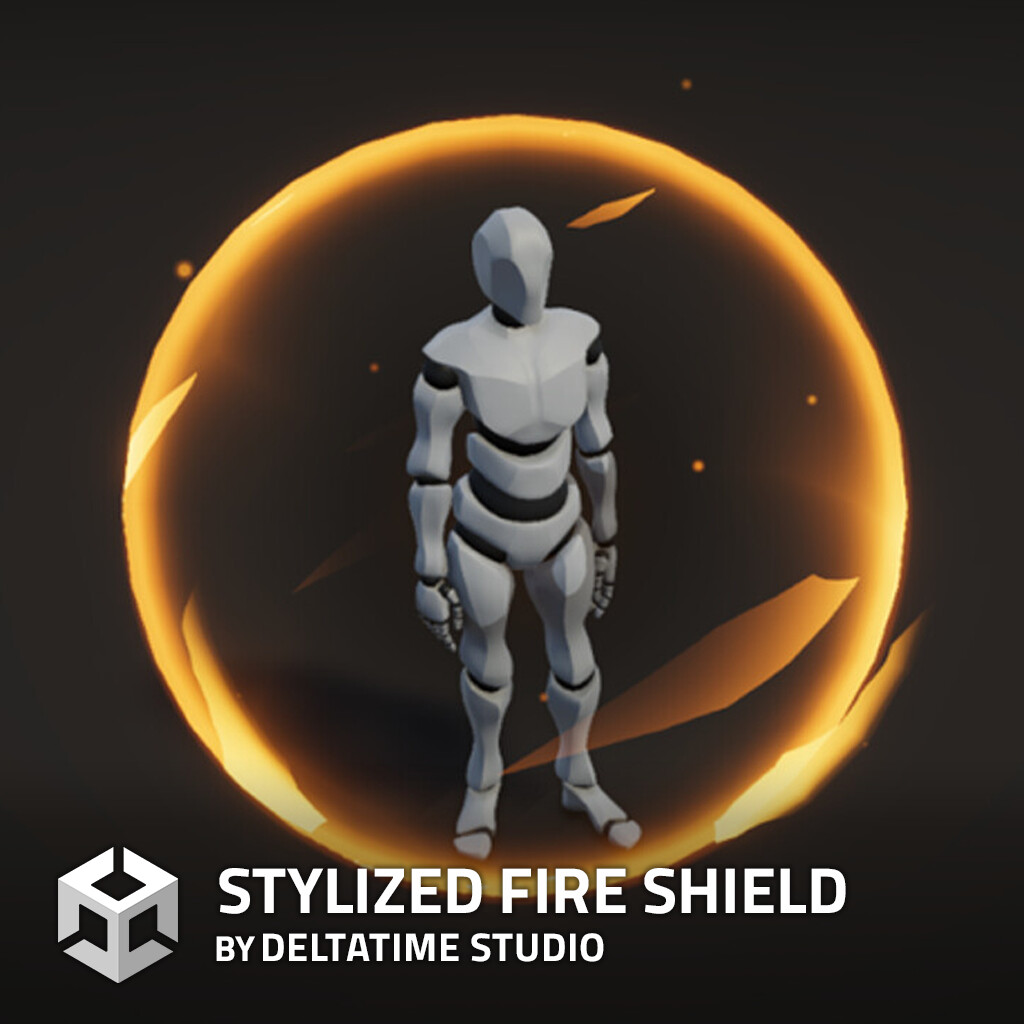 ArtStation - Stylized Fire Shield VFX - Unity