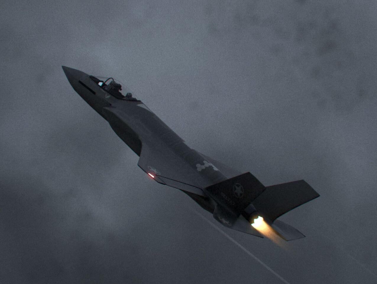 ArtStation - Jet Dogfight