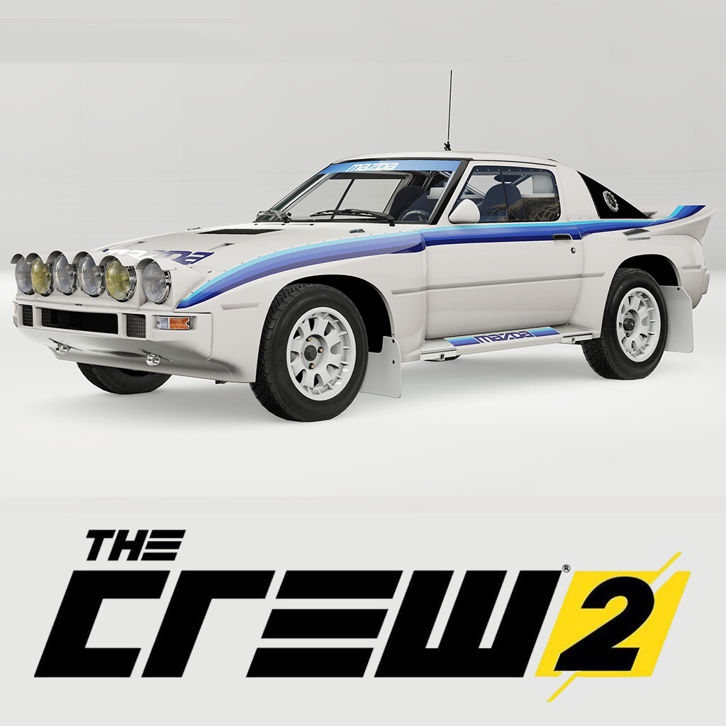 ArtStation - The Crew 2 - Mazda RX7 Evo Group B