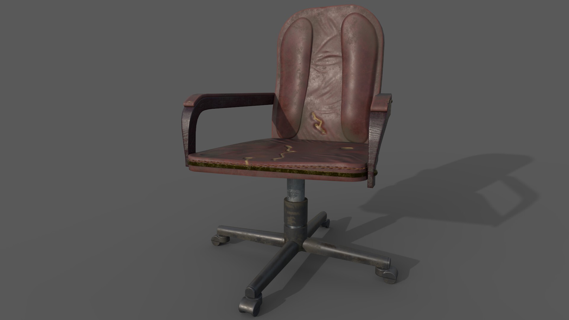 ArtStation - Busted Old Chair