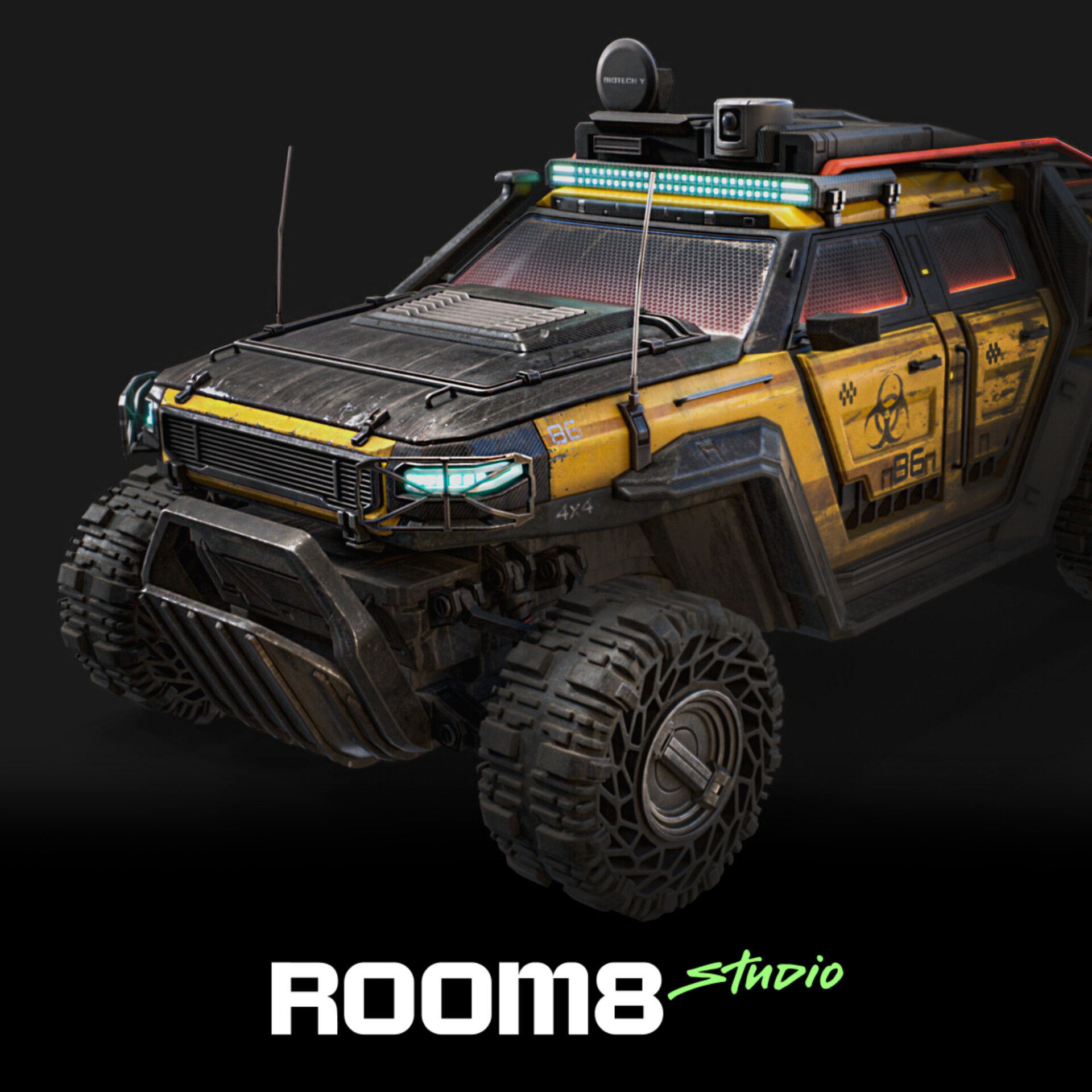 ArtStation - Biohazard Utility Vehicle