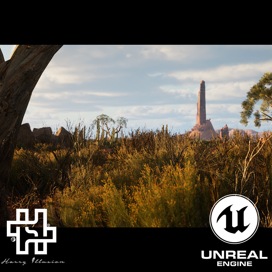 ArtStation - Desert Environment I Unreal Engine 5
