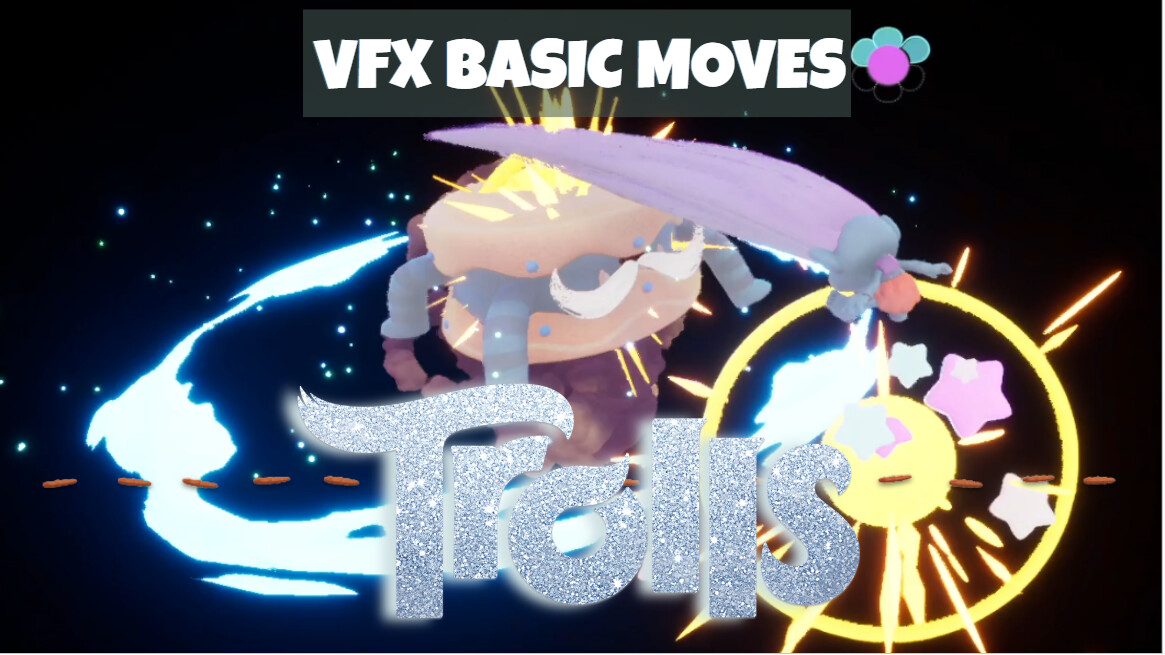 ArtStation - VFX for Basic Move Set - Trolls Remix Rescue