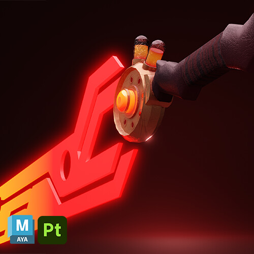 ArtStation - Energy Potion Sword