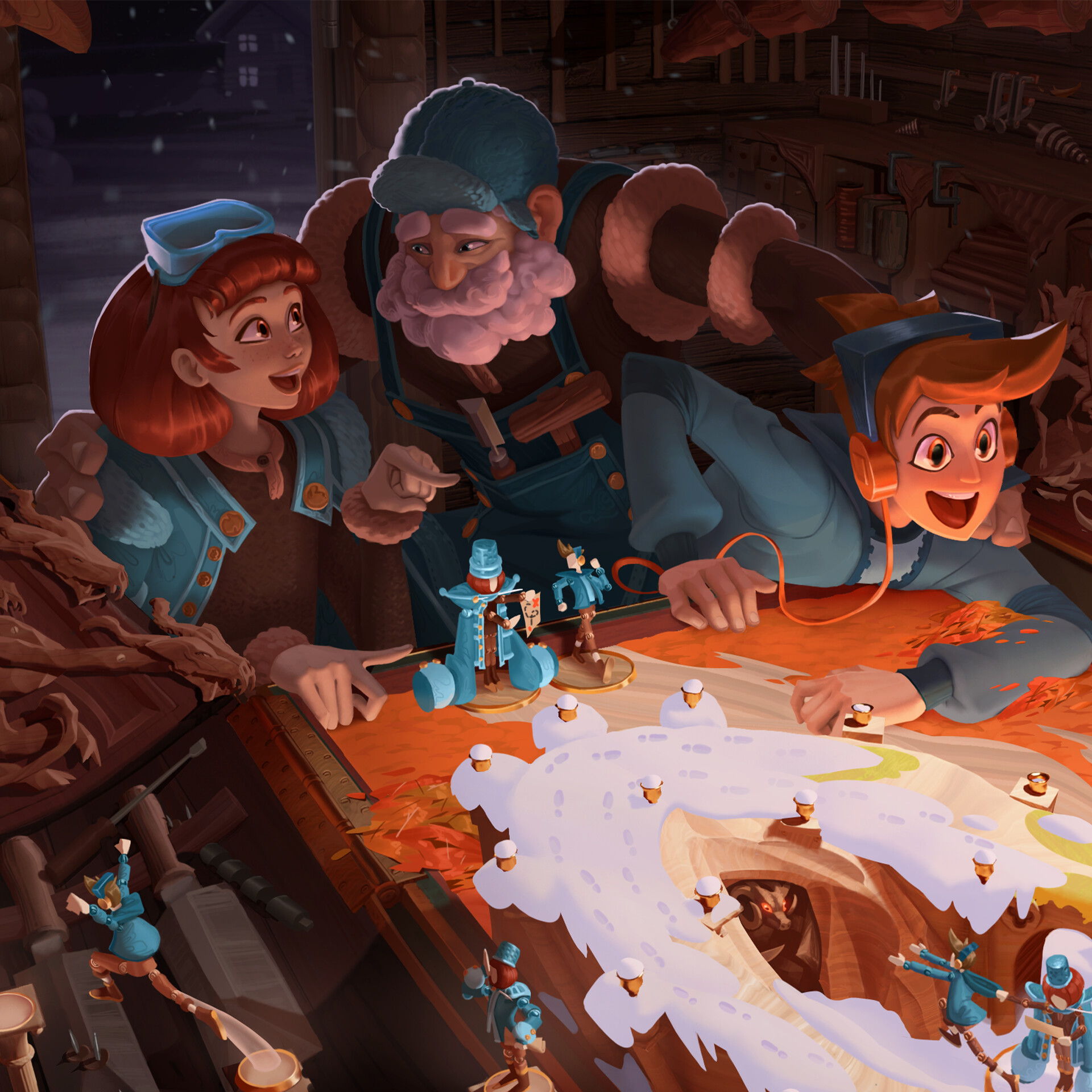 ArtStation - Workshop Wonderland - Golden Roi 2024 Winner