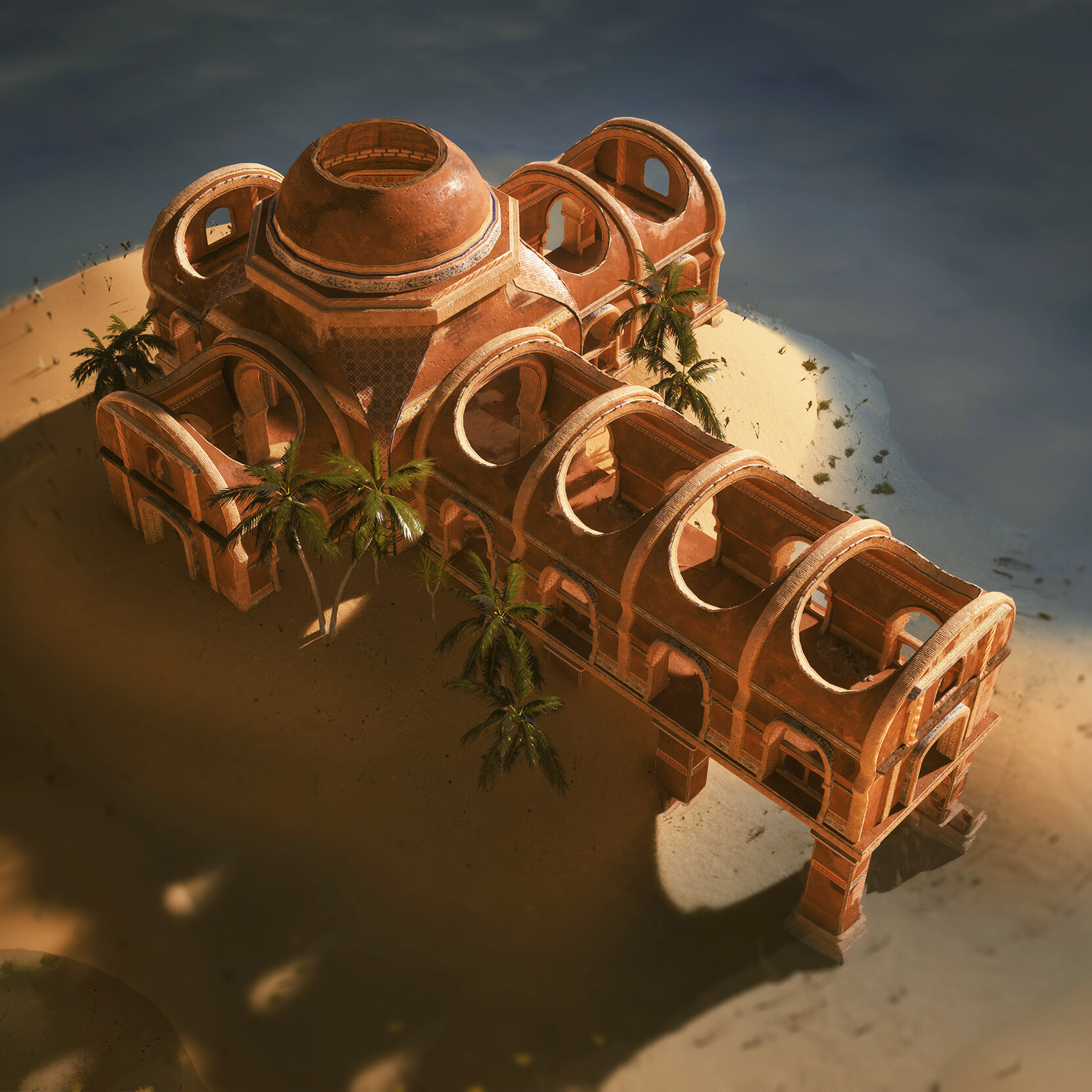 ArtStation - La Catederal del Mar / The Cathedral at Sea