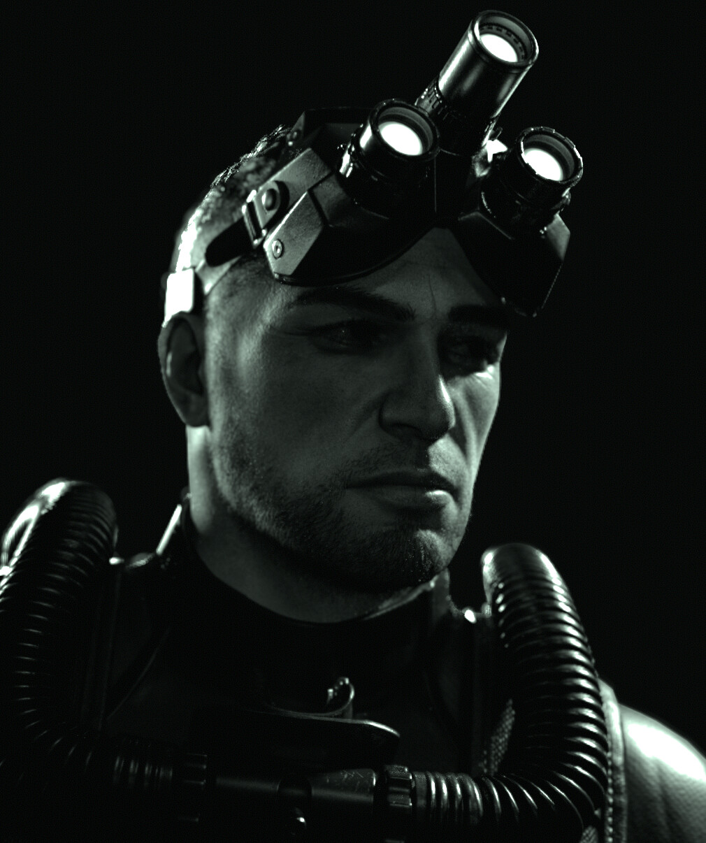 ArtStation - Splinter Cell Fan Art - Sam Fisher