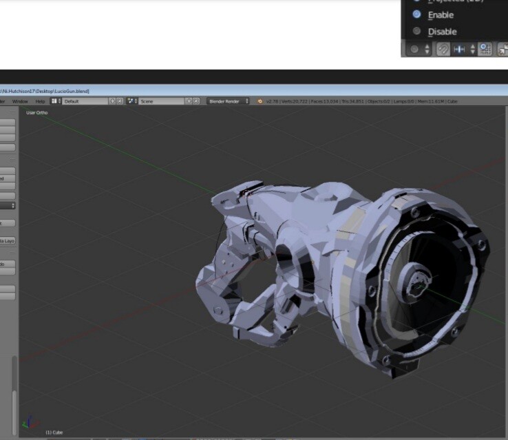 ArtStation - Lucio Gun Remake