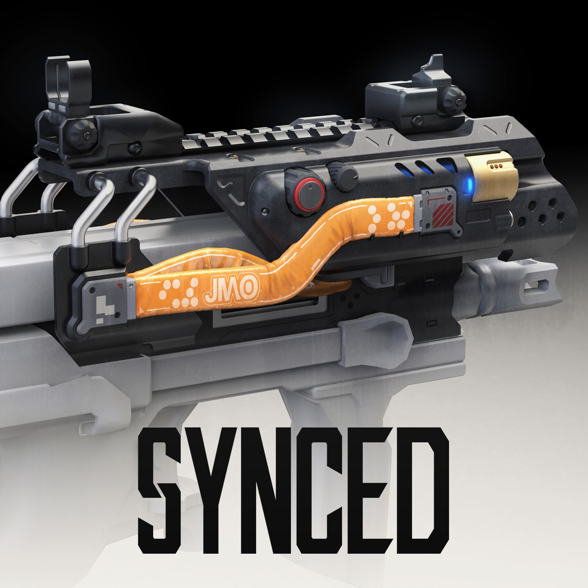 ArtStation - P90-Gun Tech 01