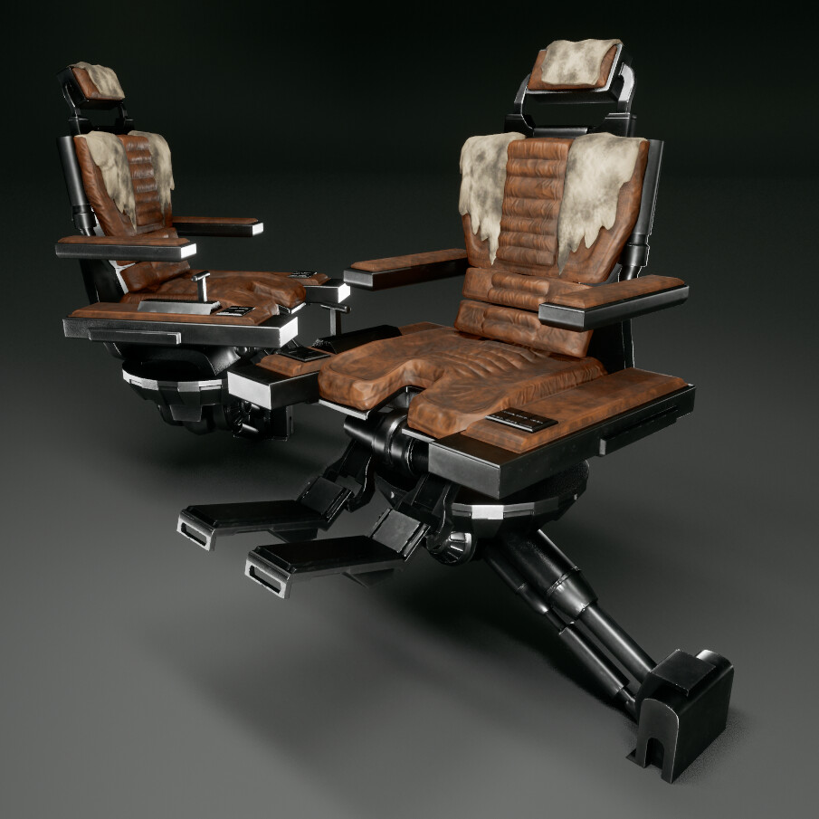 ArtStation - Greez Chair (Based on Star Wars: Jedi Survivor) WIP