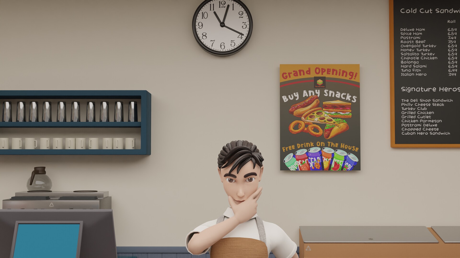 ArtStation - Grand Opening - 3D assets