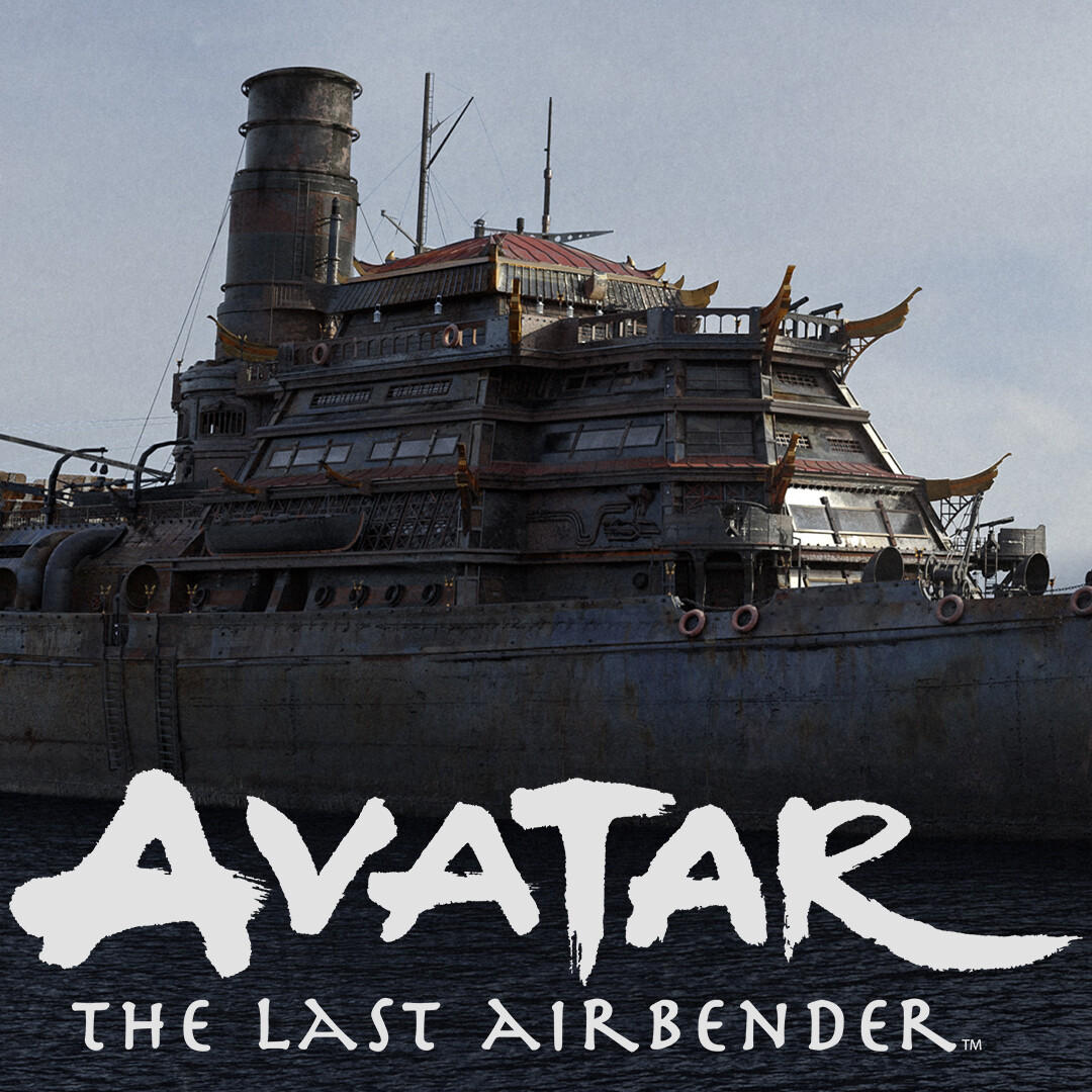Sergei Sarichev Art Director - AVatar - Fire Nation Ships