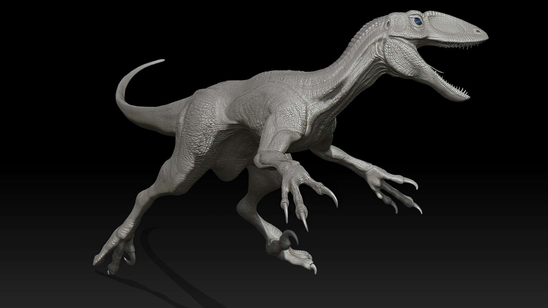 ArtStation - Dromaeosaur - Zbrush Sculpt
