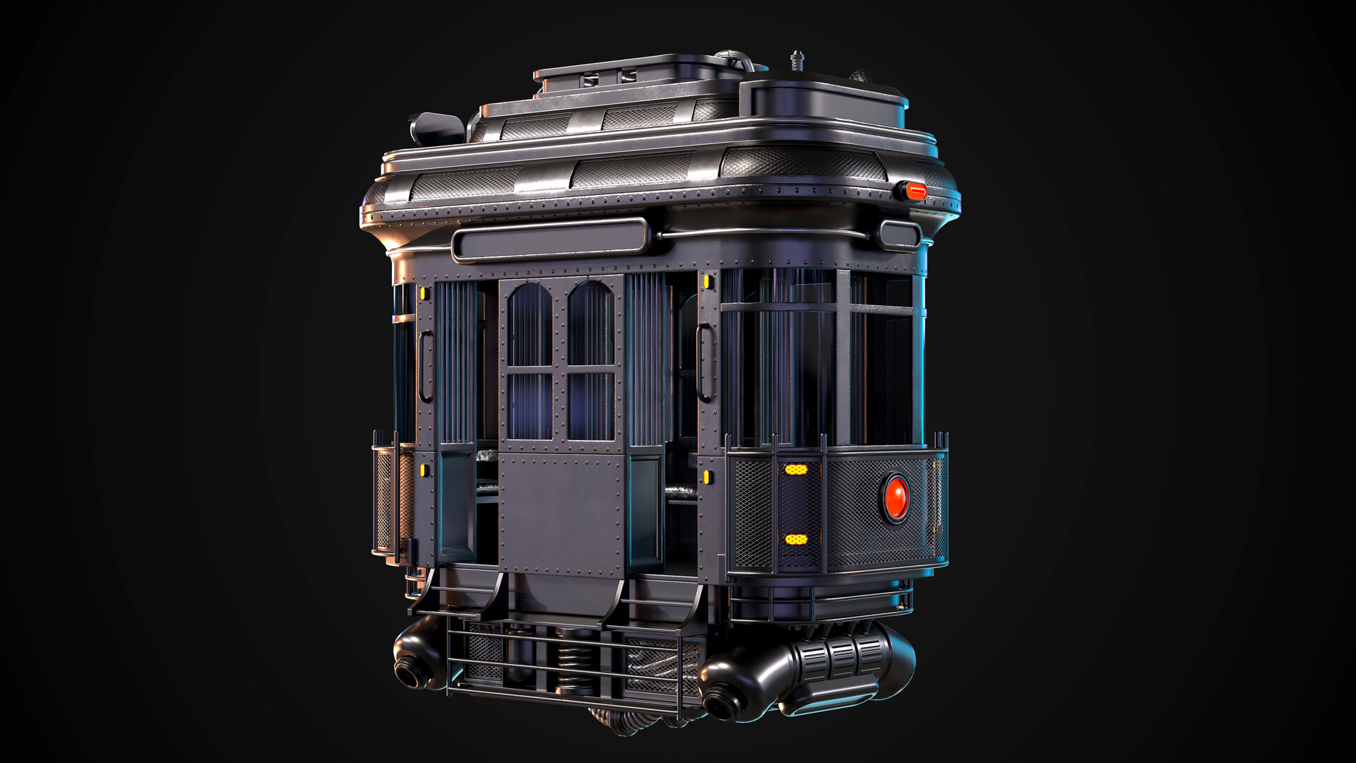 ArtStation - Concept Tram