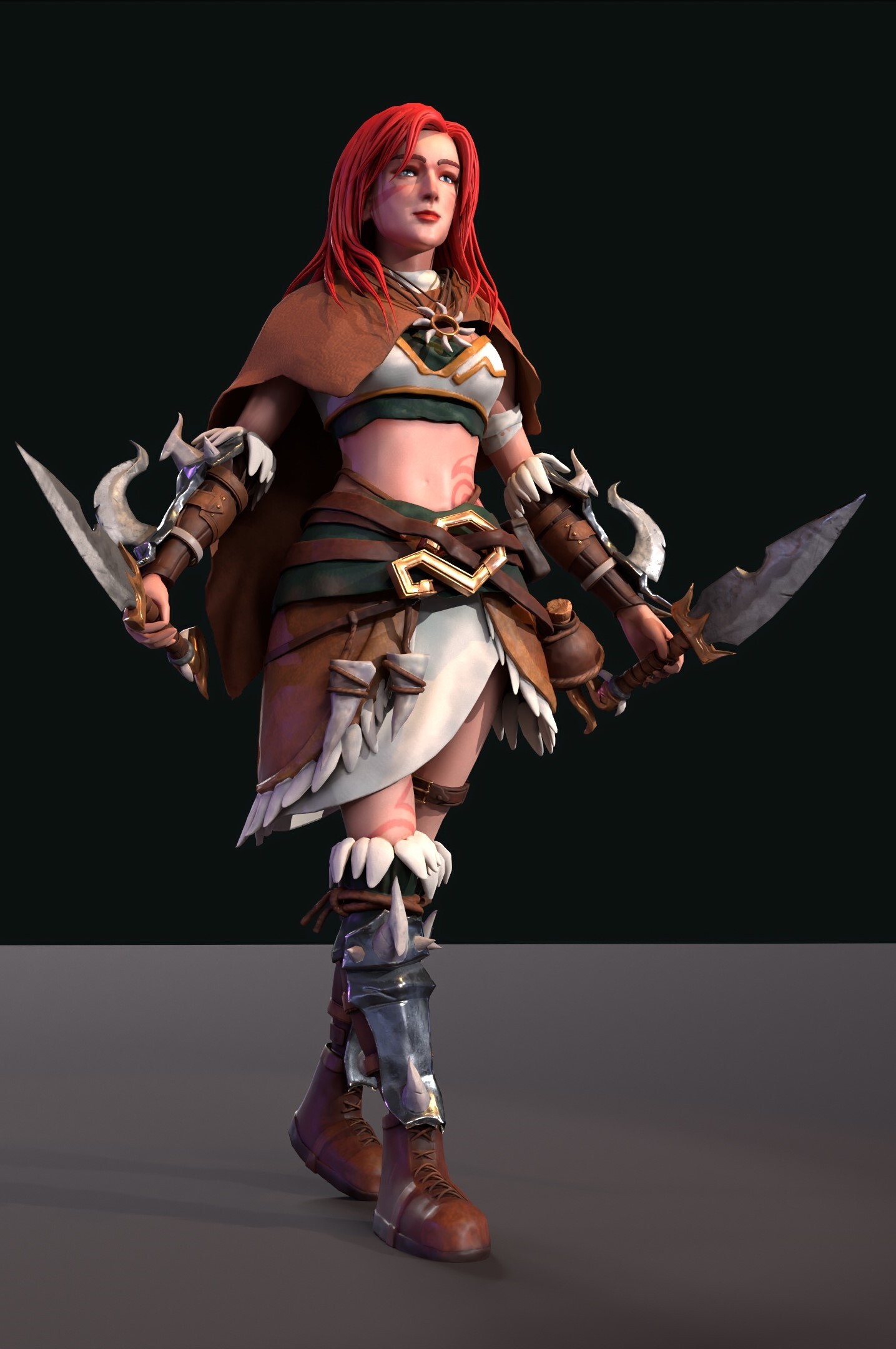 ArtStation - Warrior Girl