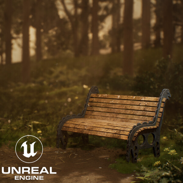 ArtStation - This Bench is Friend Shaped