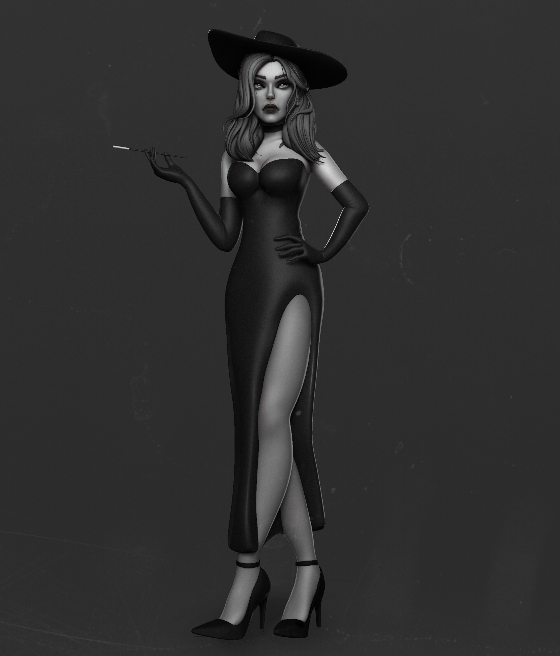 ArtStation - Elegant lady