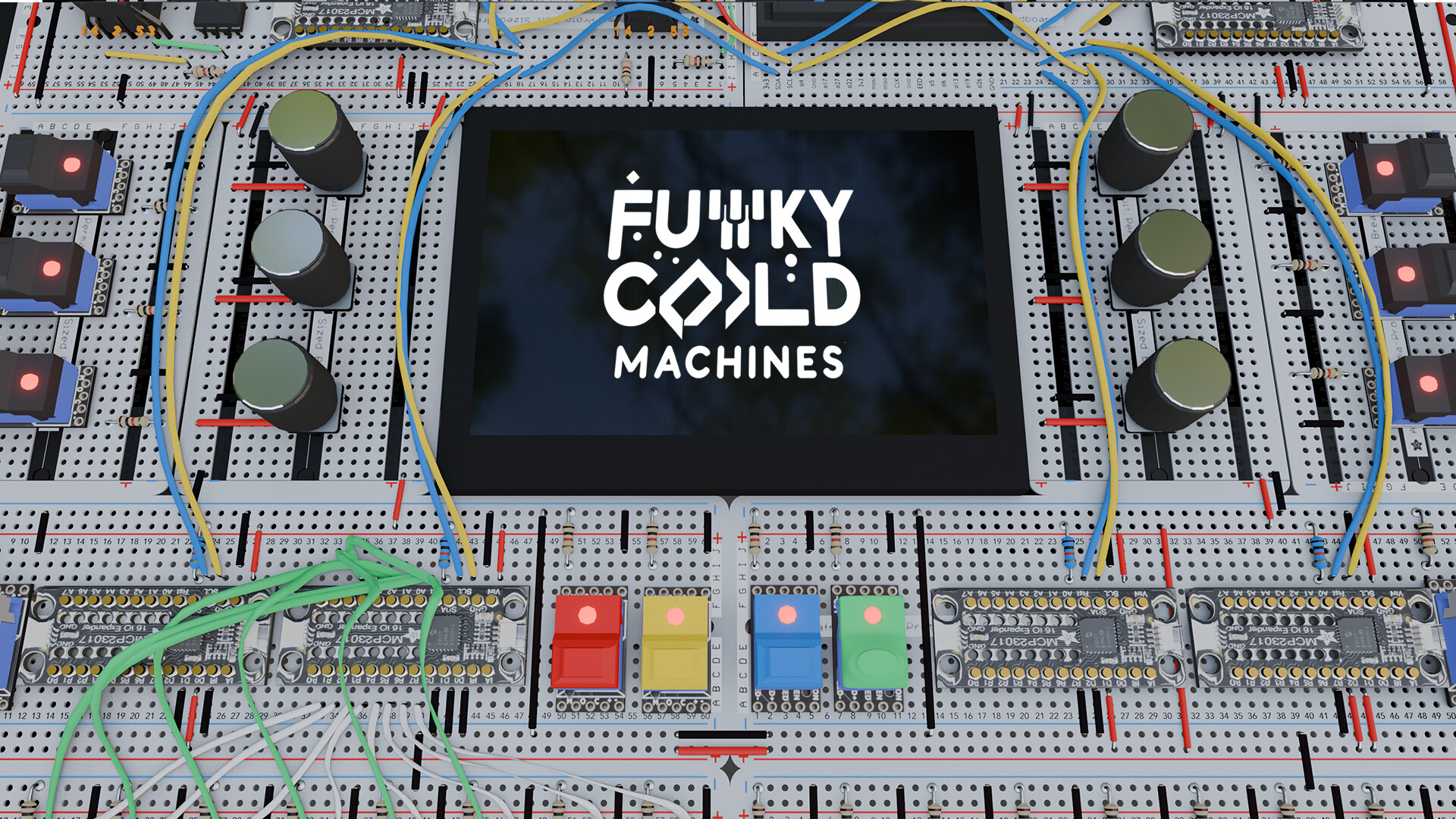 ArtStation - Funky Cold Machines - MIDINA