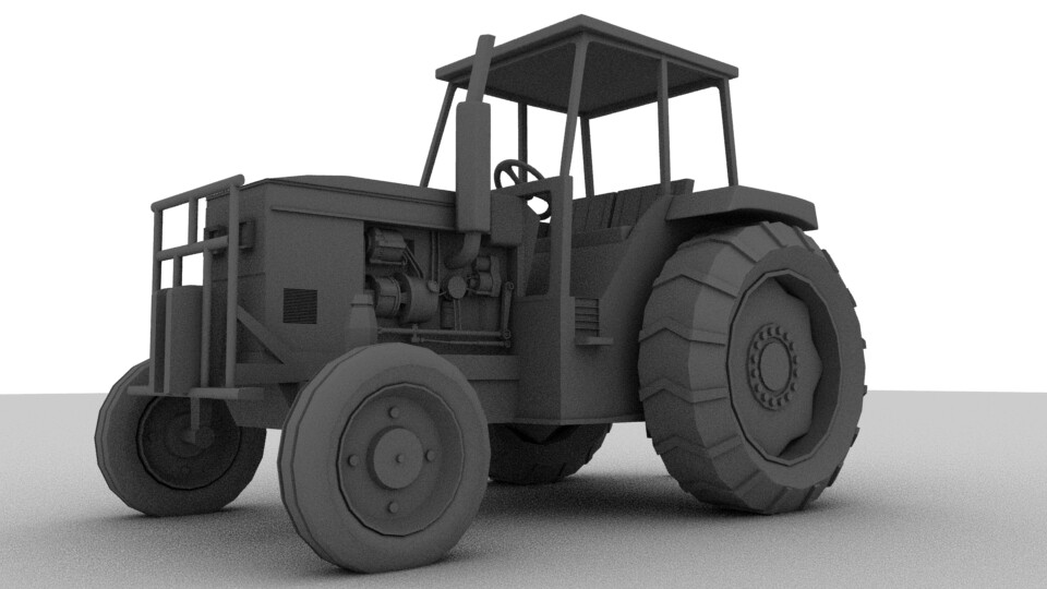 ArtStation - Tractor