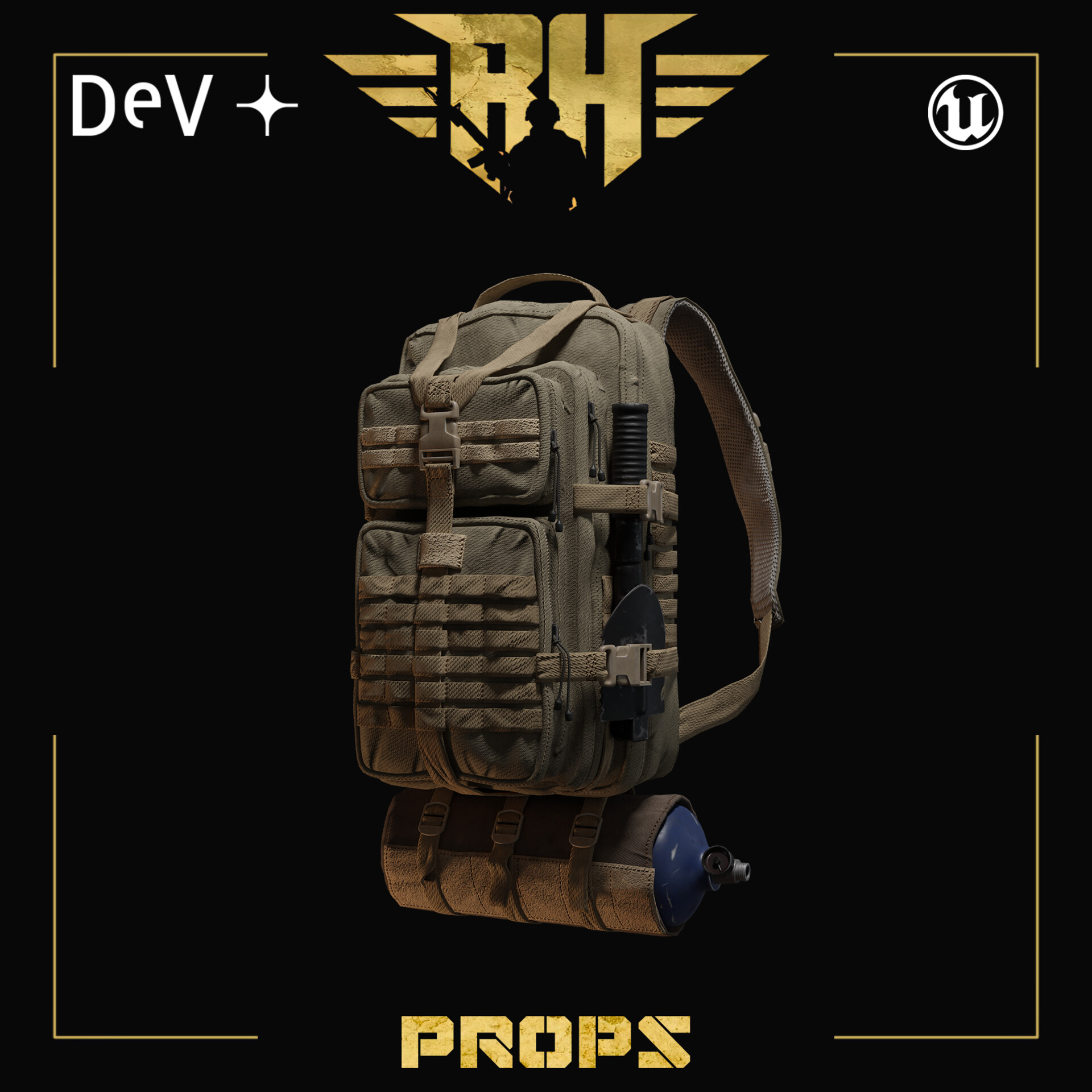 ArtStation - Character Backpack