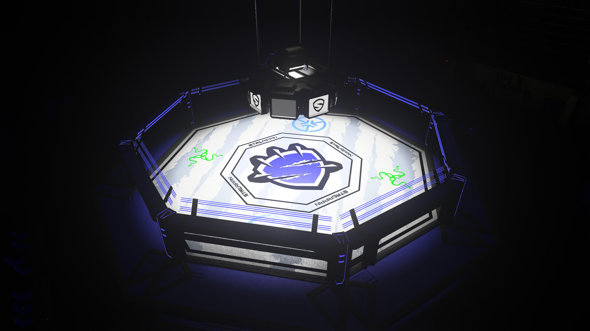 ArtStation - STR8 OCTAGON (STR8 RIPPIN COMMISSION) | FORGE MAP | HALO ...