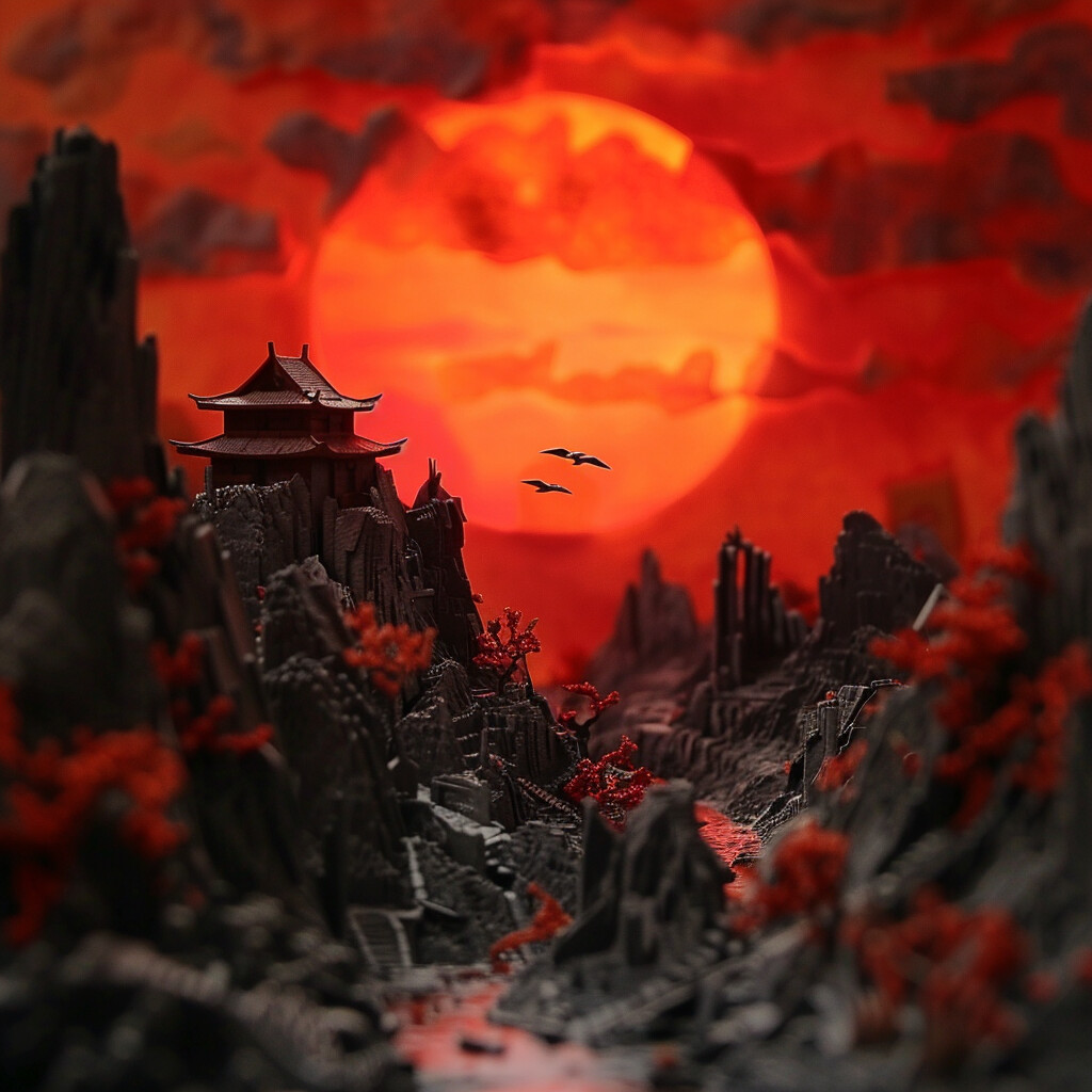 ArtStation - Empire of The Red Sun