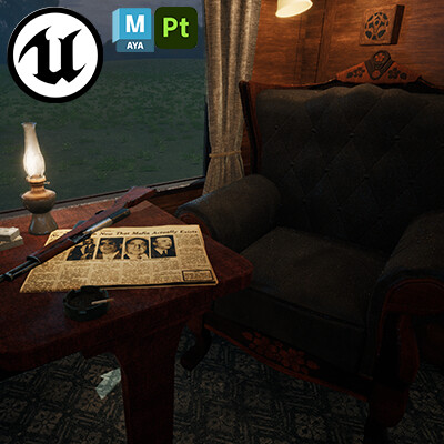 ArtStation - Mafia Train