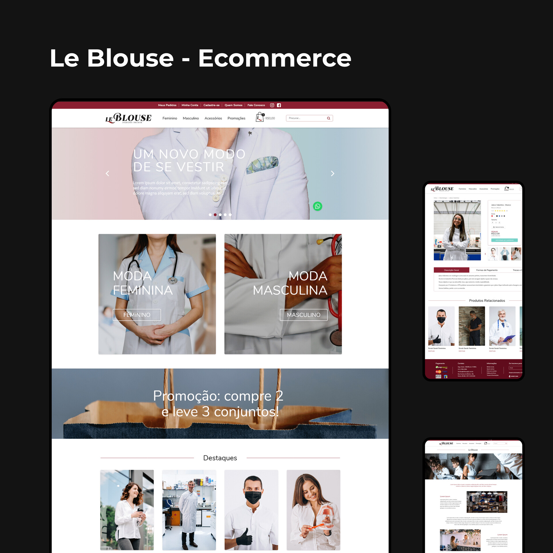 ArtStation - Le Blouse - Ecommerce