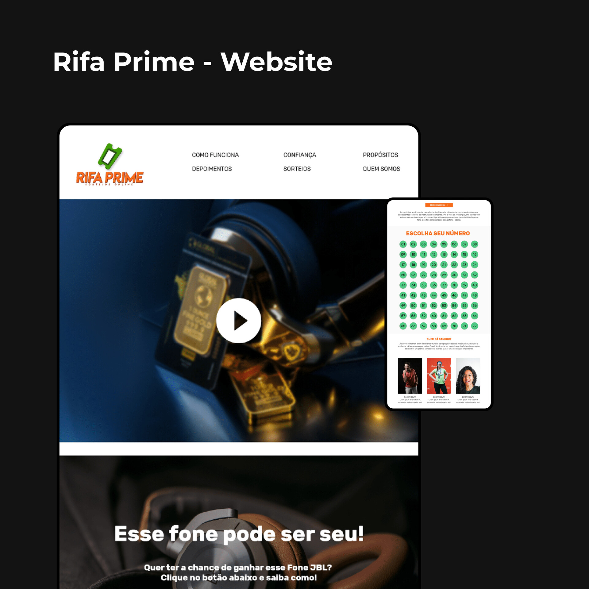 ArtStation - Rifa Prime - Website